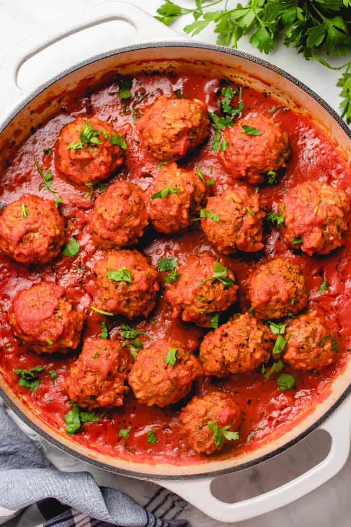 Tefteli (Russian Meatballs with Rice)
