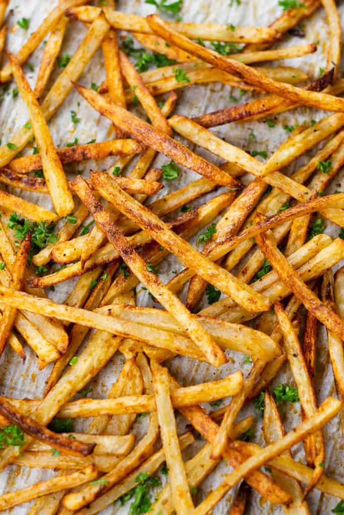 Oven Baked Fries Recipe - Veronika's Kitchen