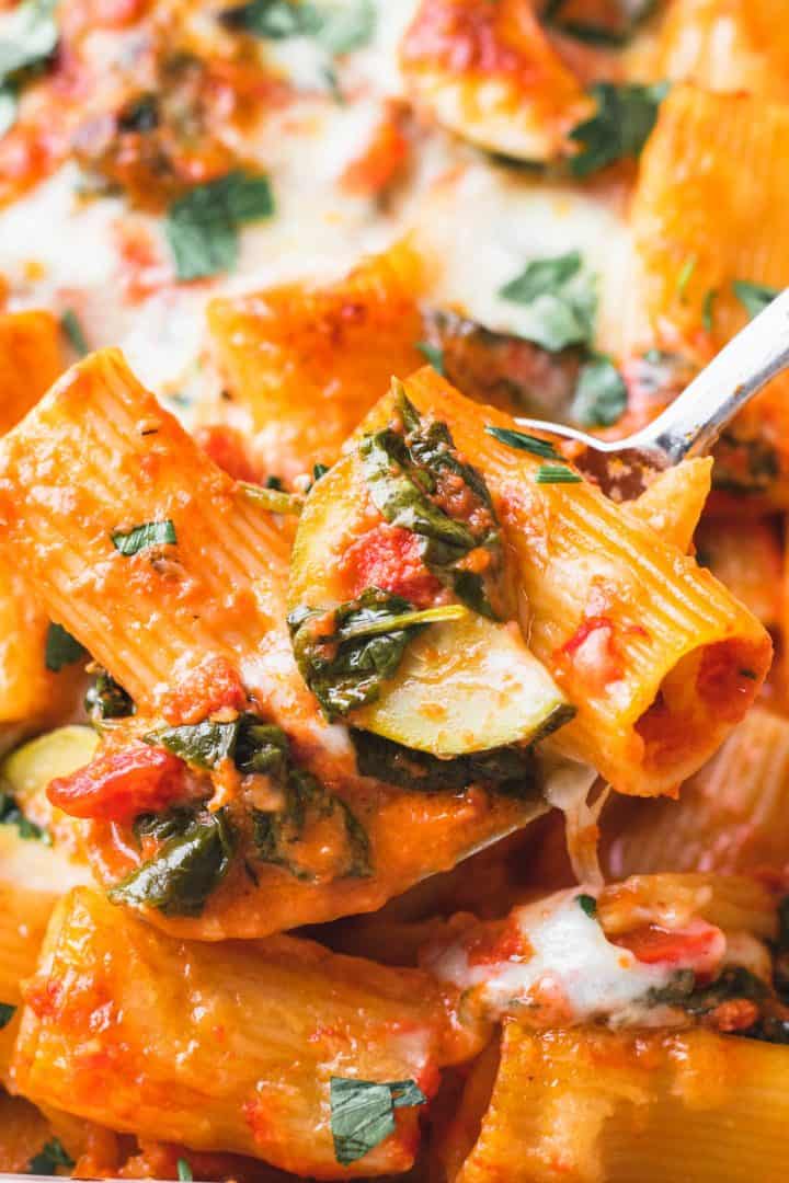 Vegetable Pasta Bake - Veronika's Kitchen