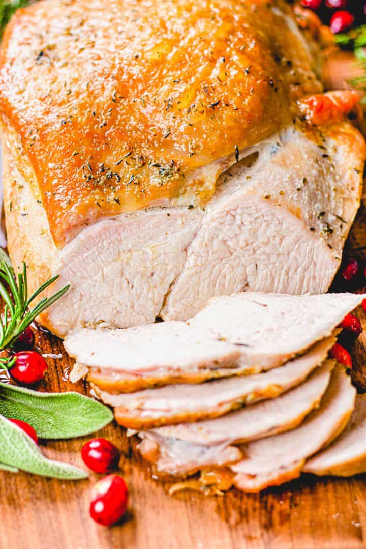 Oven Roasted Boneless Turkey Breast - Veronika's Kitchen