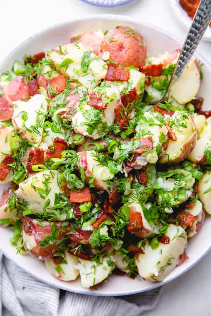 Red Potato Salad with Dill - Veronika's Kitchen